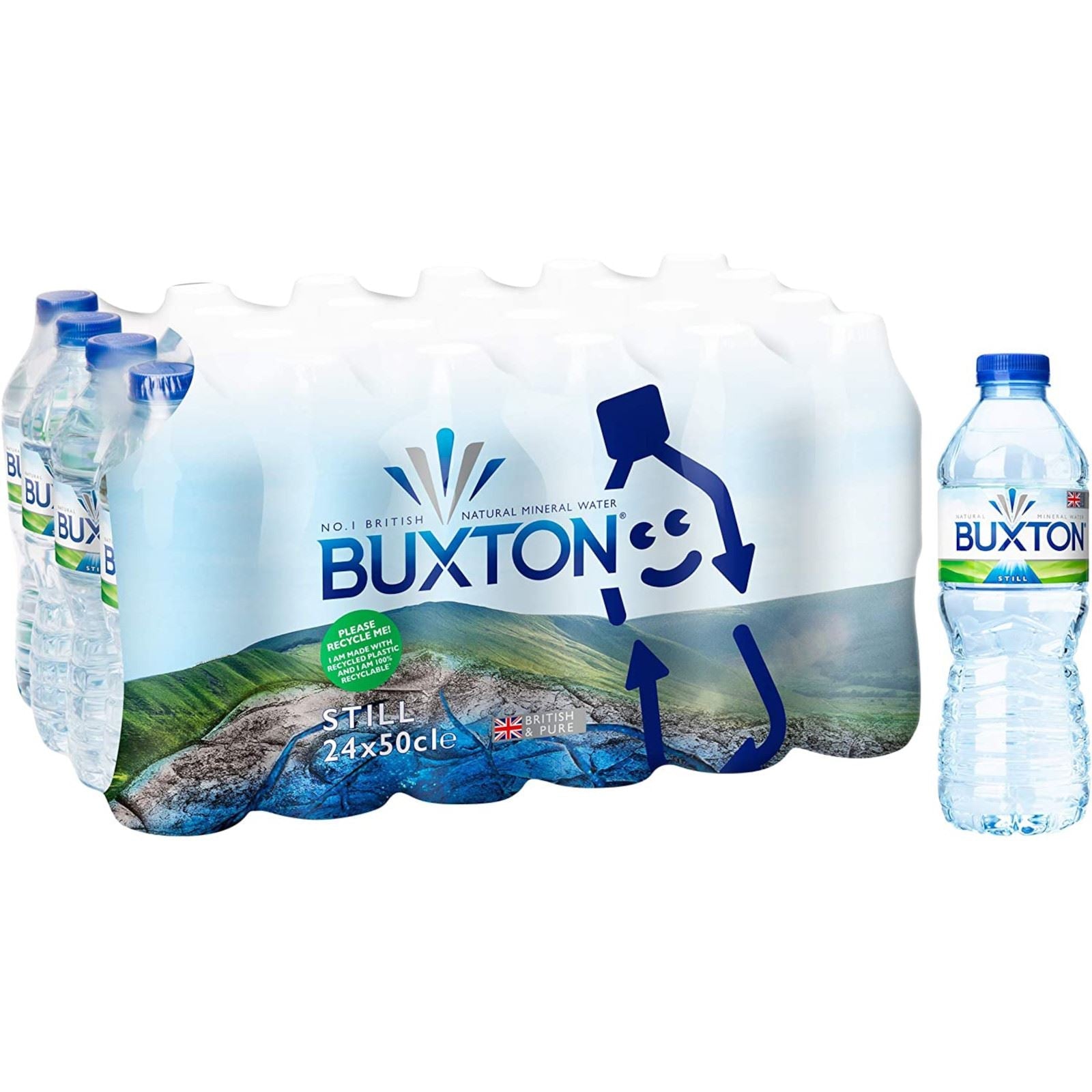 Buxton Still Natural Mineral Water 500ml (Box of 24) – Range Retail